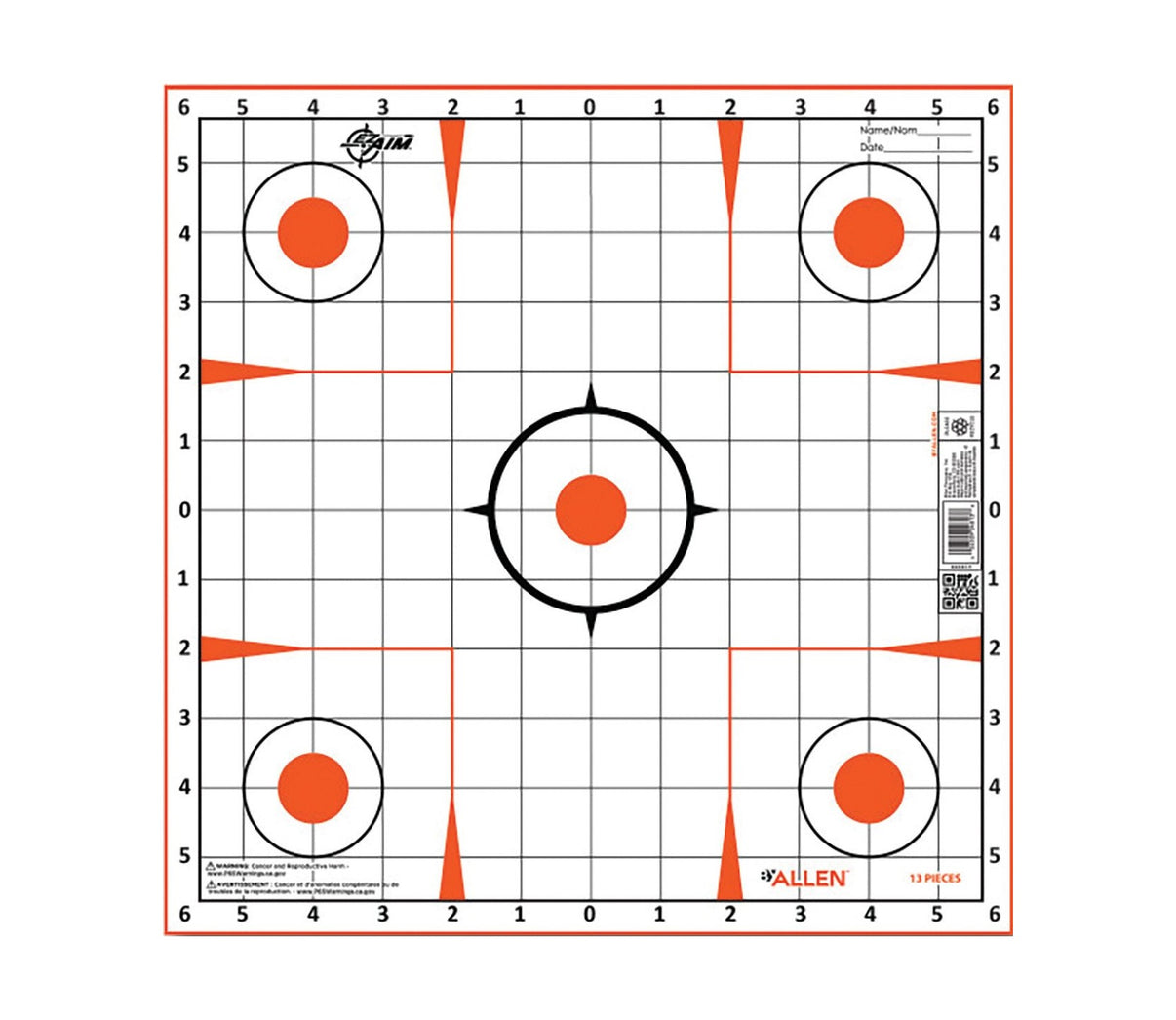 EZ-Aim Paper Sight In Target – 18Plus Airsoft & Knife